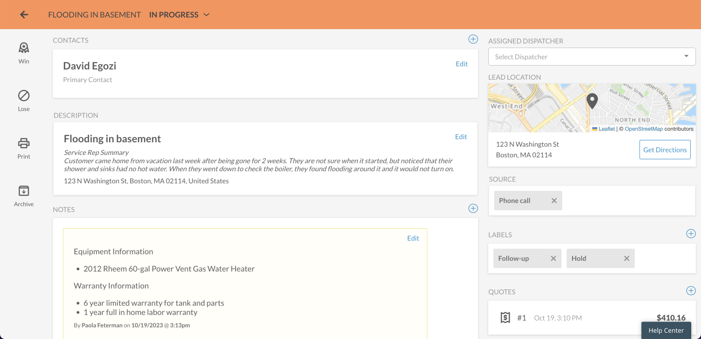 Manage Your Leads With Dispatch | Dispatch Technologies